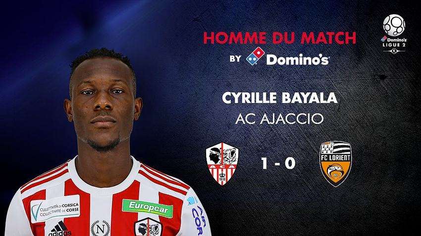 Cyrille Bayala homme du match