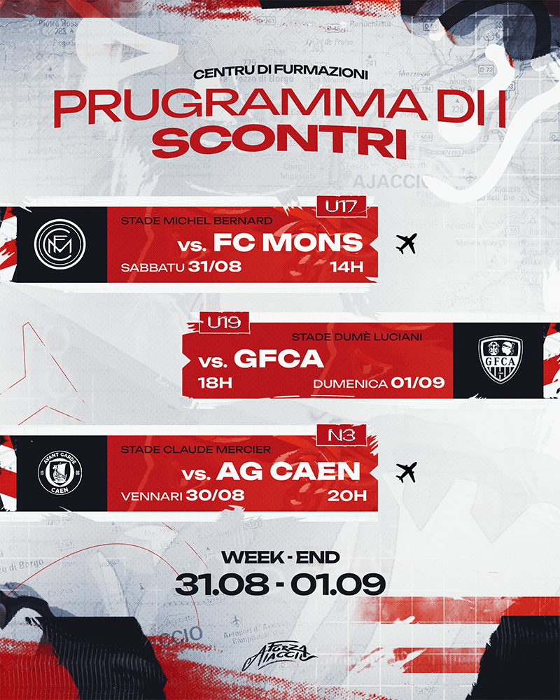 Formation: l'agenda du week-end